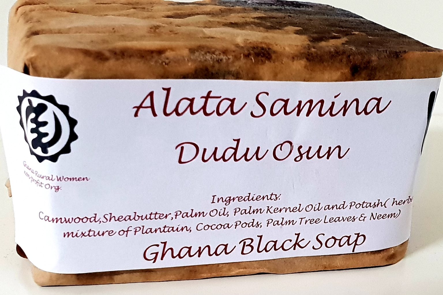 Kaufen Alata Samina - Raw Ghana Sheabutter Black Soap - Unrafinniert ...